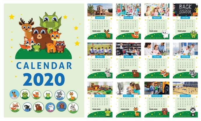 Calendar Design for Schools | CalendarPrinting4u